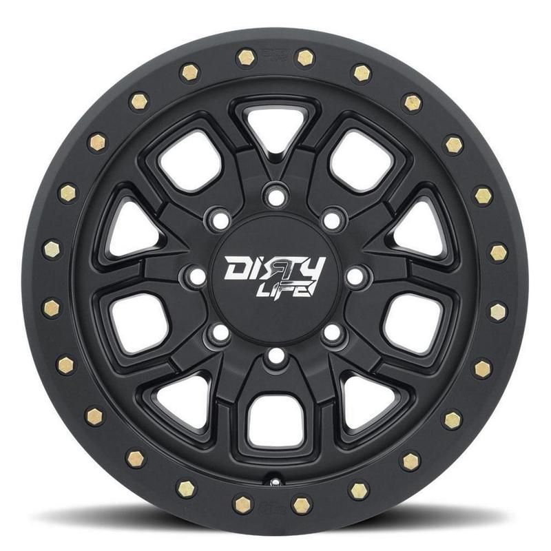 Dirty Life DT-1 9303 Wheels Matte Black W Simulated Ring