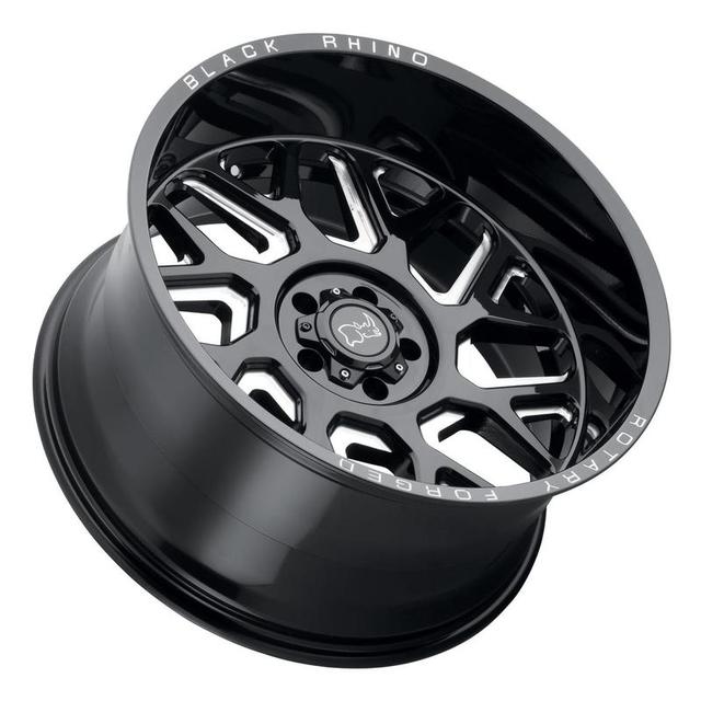 2095RPR005140B78 Reaper 20x9.5 5x5.5 / 5x139.7 Gloss Black w/Milled ...