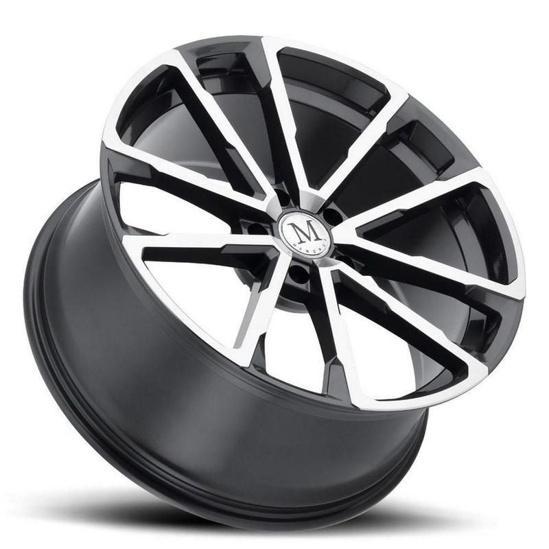 Mandrus WOLF Gloss Black Wheels